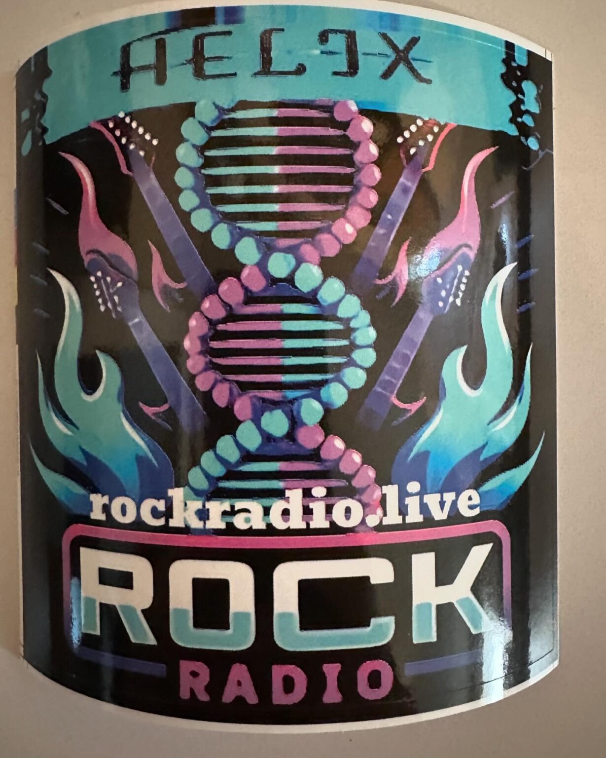 Request Stickers - Helix Rock Radio